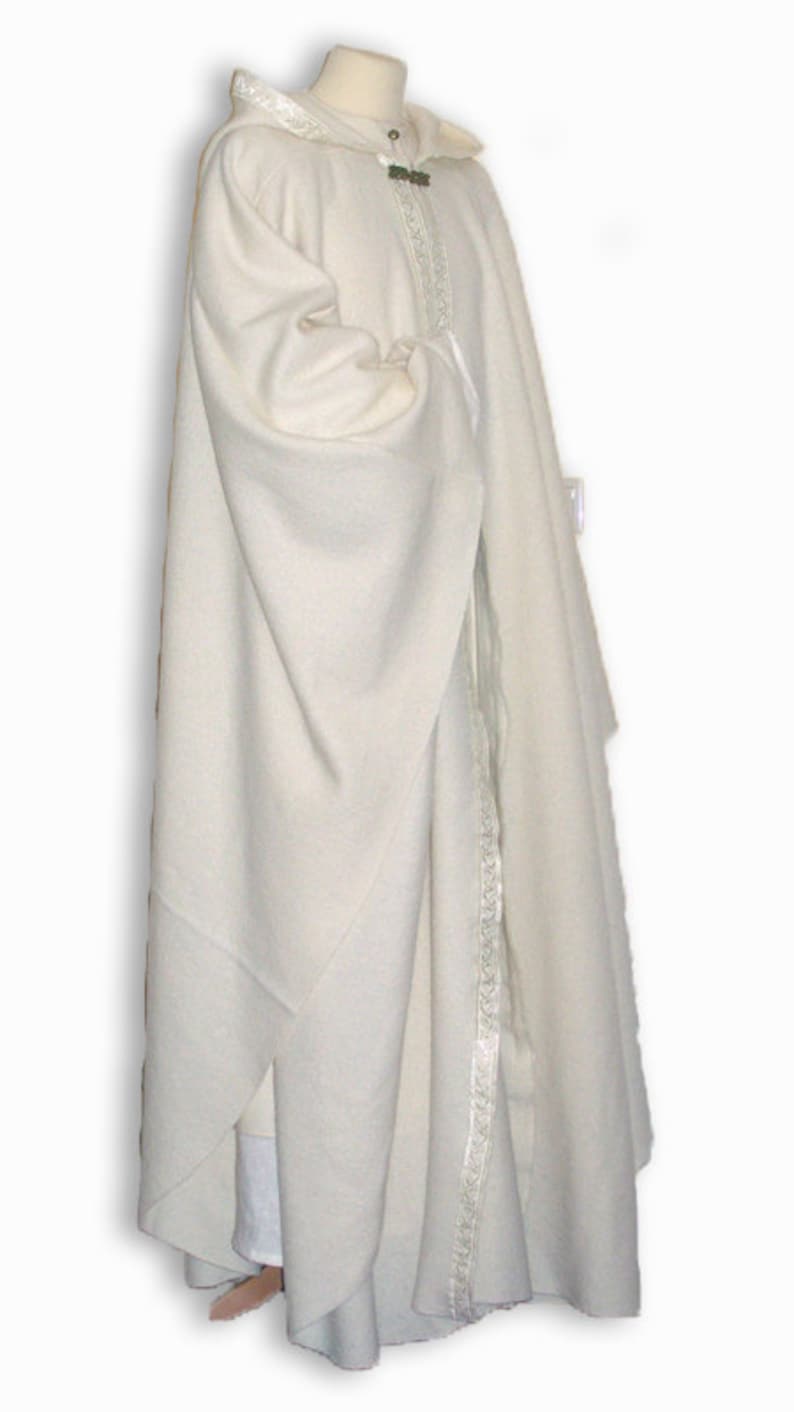 Pagan Ritual Robe and Tunic Set, Wiccan Cape, Druid Cape, Larp Cleric ...