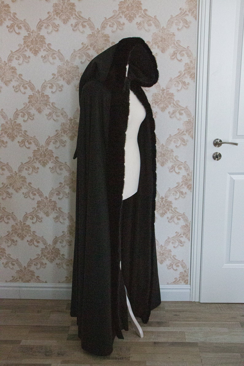 Snow Queen Hooded Cape Medieval Cape Medieval Cloak Wedding - Etsy