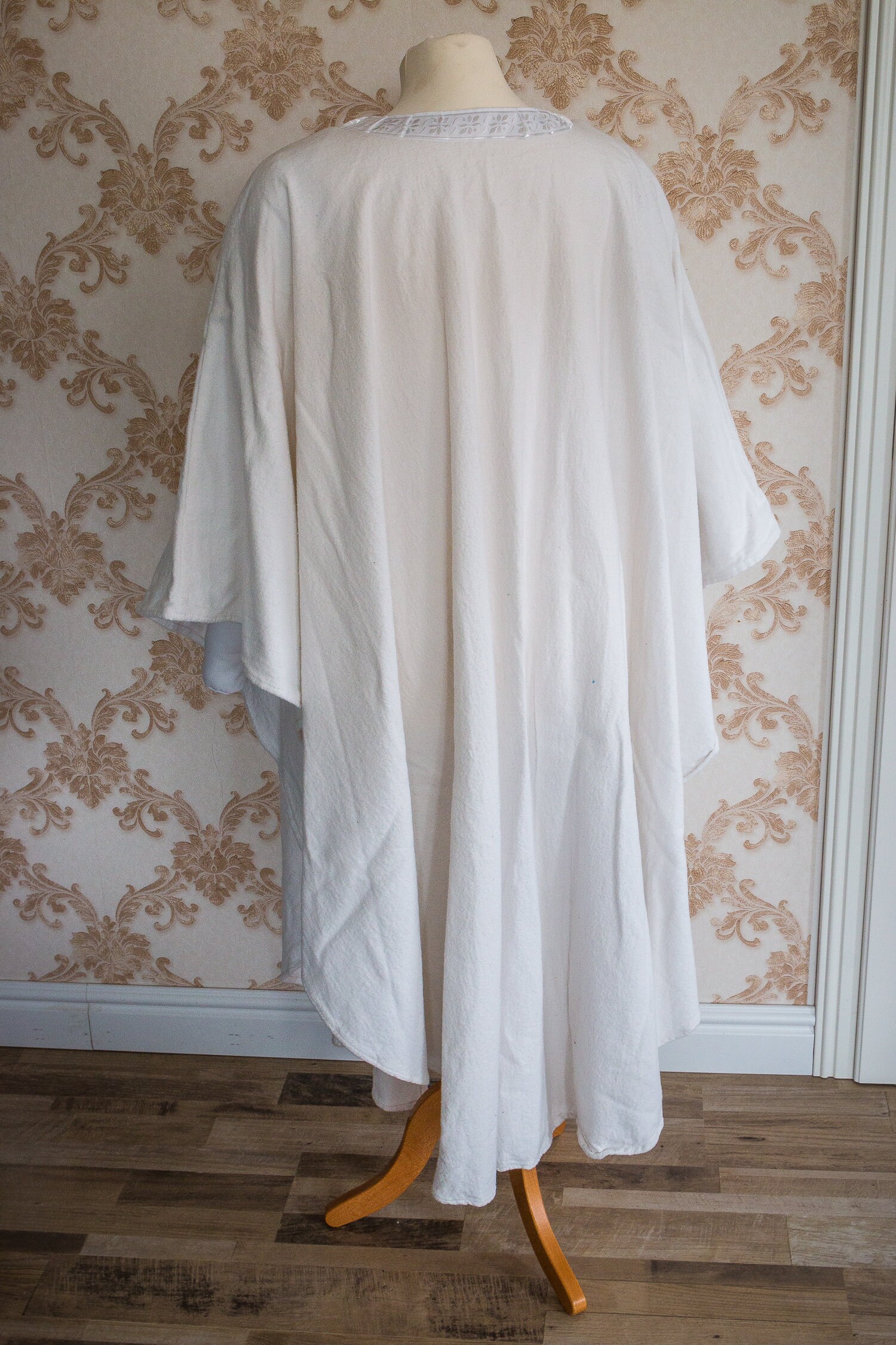 Pagan Ritual Robe, Wiccan Cape, Druid Cape, Larp Cleric Vestment ...