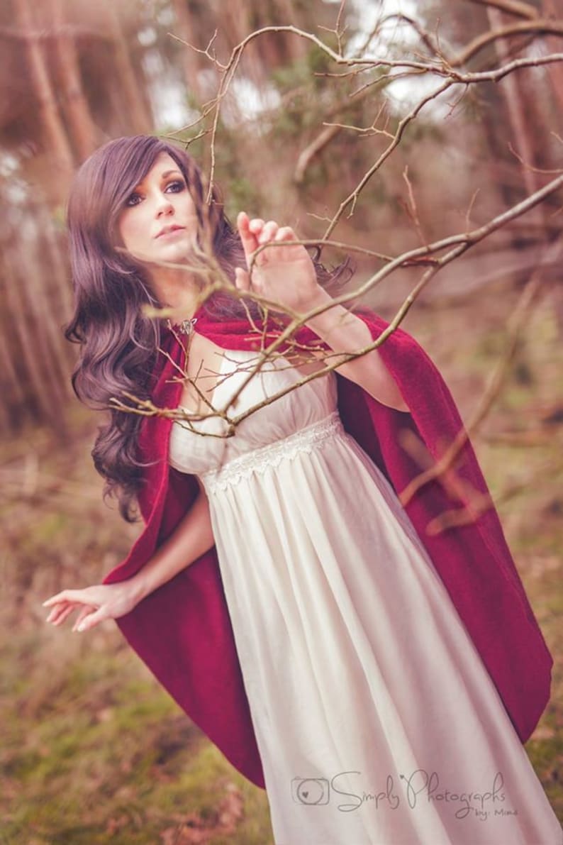 Little Red Riding Hood Cape Once Upon a Time Costume Cape - Etsy