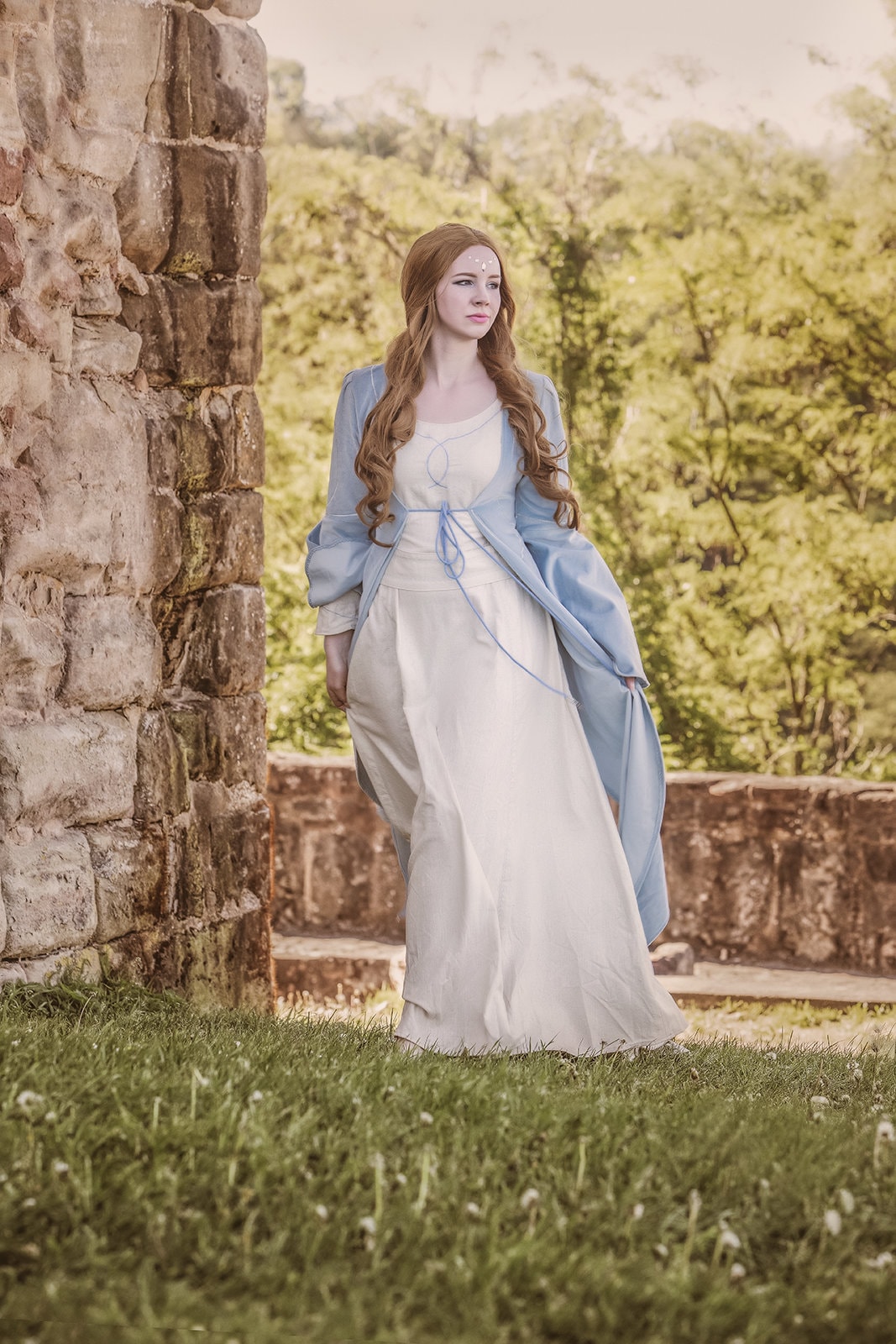 Elven Coat Luthien Tinuviel, Elvish Dress, Medieval Dress, Elvish ...