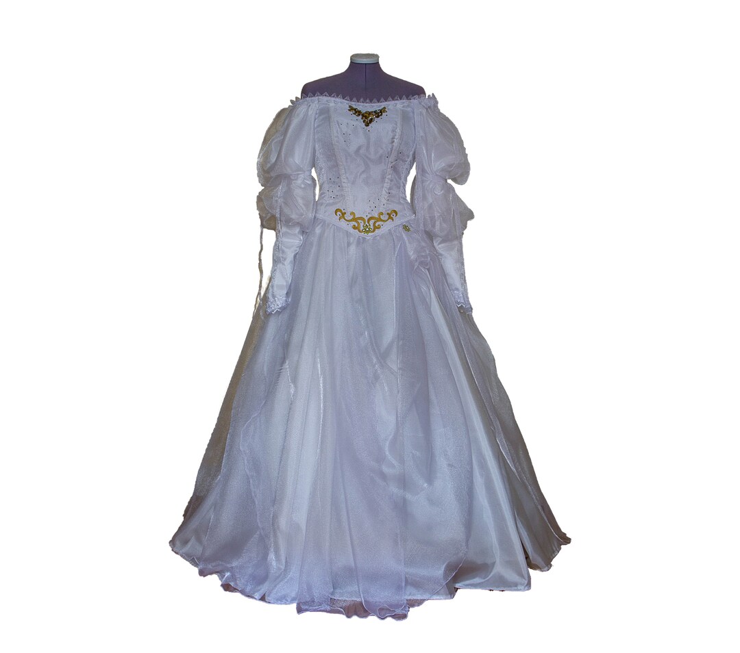 Sarah Labyrinth Gown, Womens Cosplay Dress, off the Shoulder Wedding ...