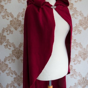 Red Riding Hood Cape, Little Red Riding Hood, Long Wool Coat, Capelet ...