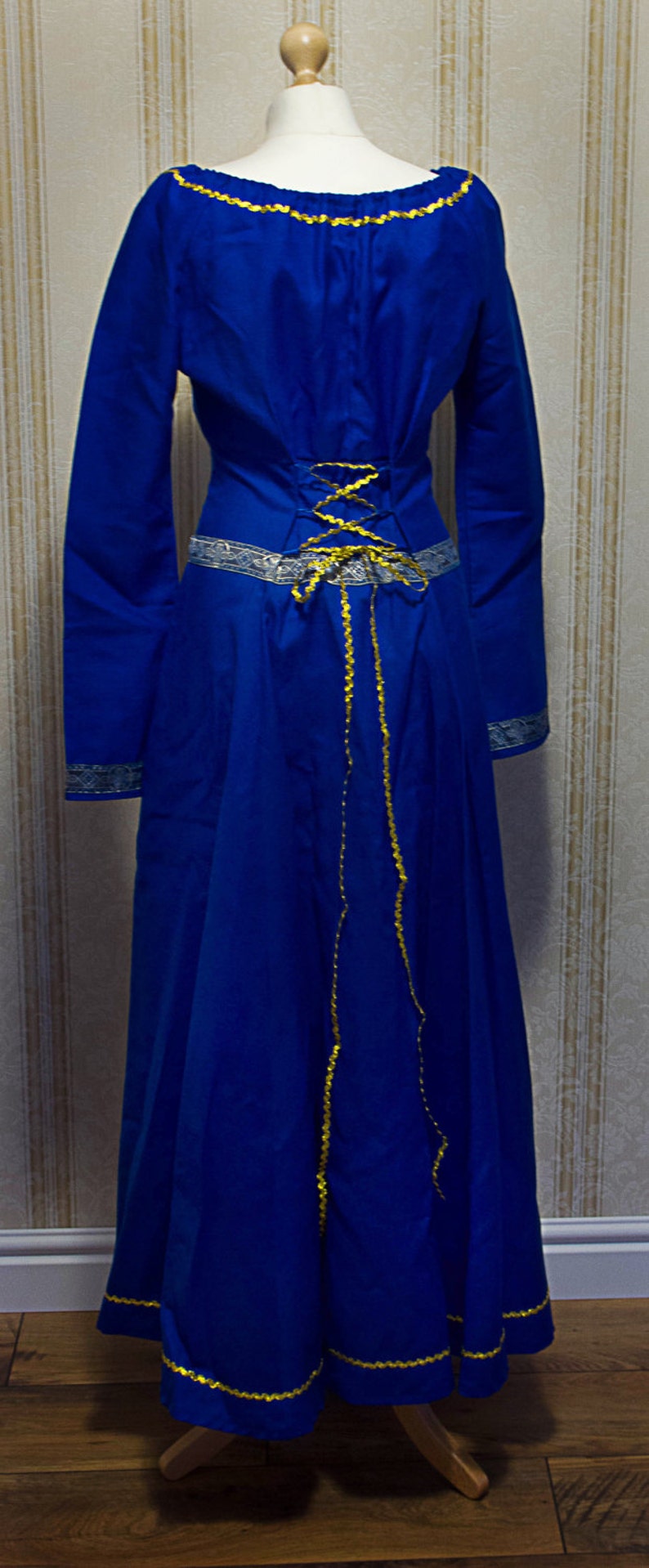Medieval Dress Nimue, Medieval Wedding Dress, Elven Dress, Fantasy ...