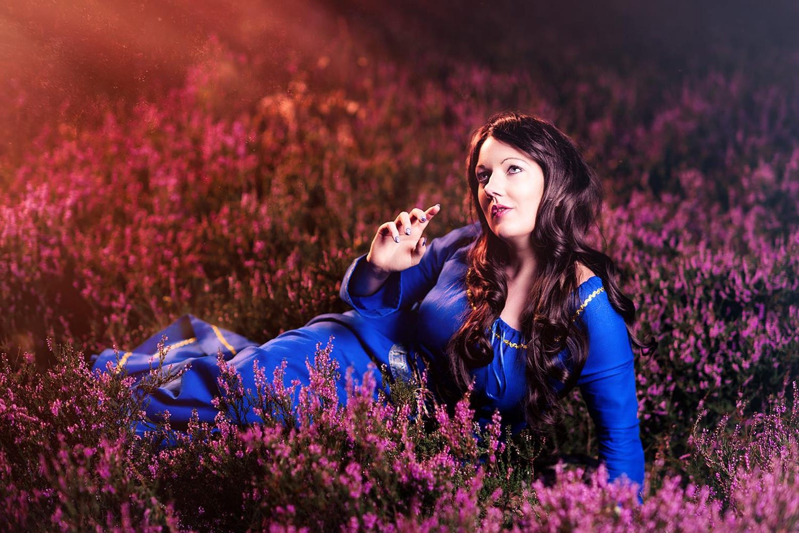 Medieval Dress Nimue, Medieval Wedding Dress, Elven Dress, Fantasy ...