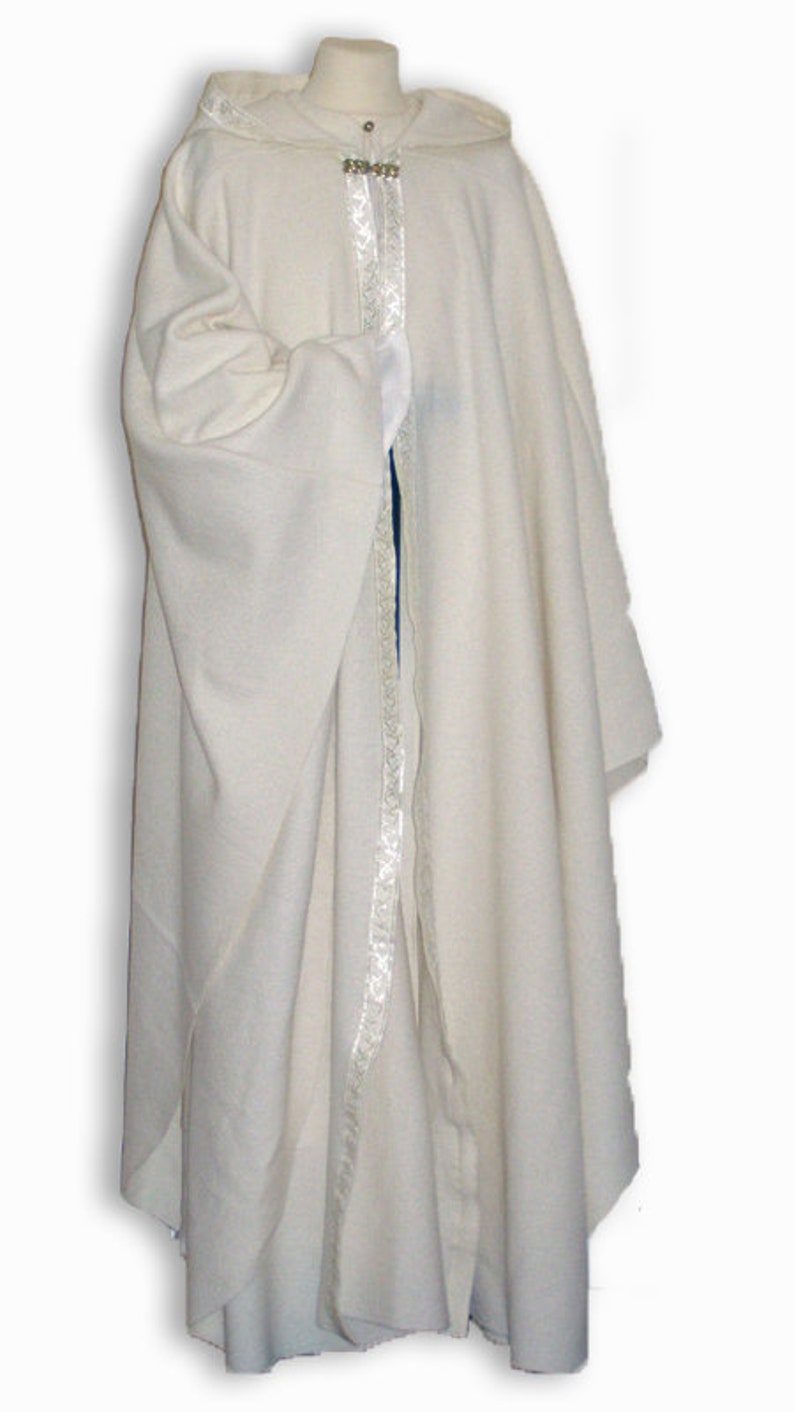 Pagan Ritual Robe and Tunic Set, Wiccan Cape, Druid Cape, Larp Cleric ...