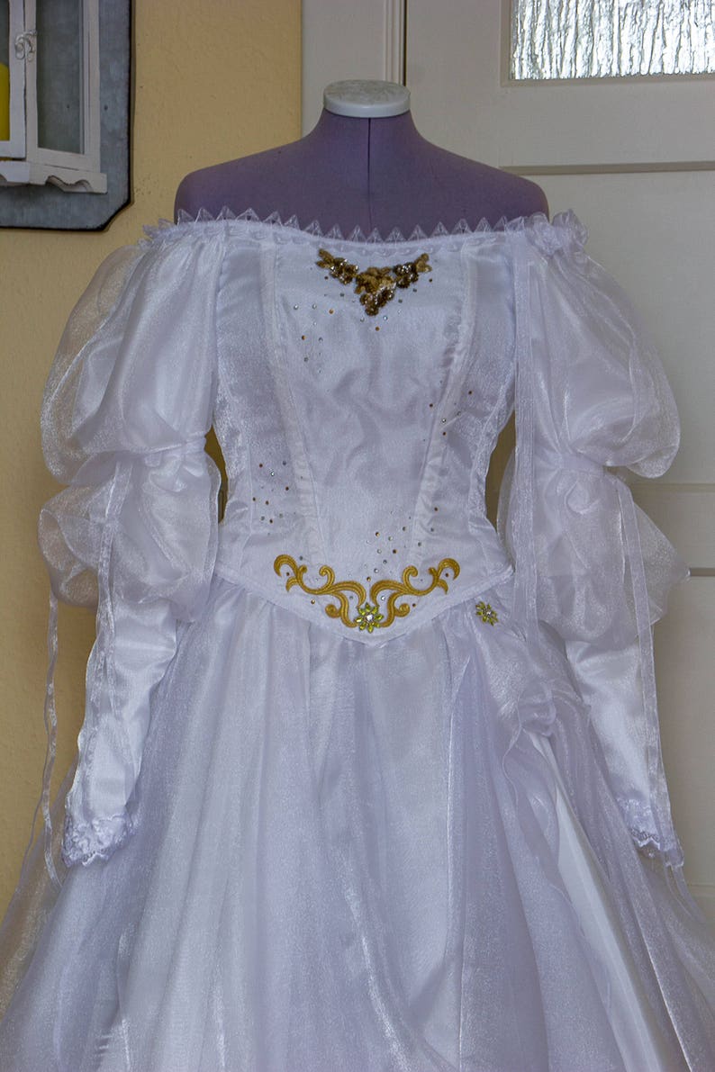 Sarah Labyrinth Gown, Womens Cosplay Dress, off the Shoulder Wedding ...