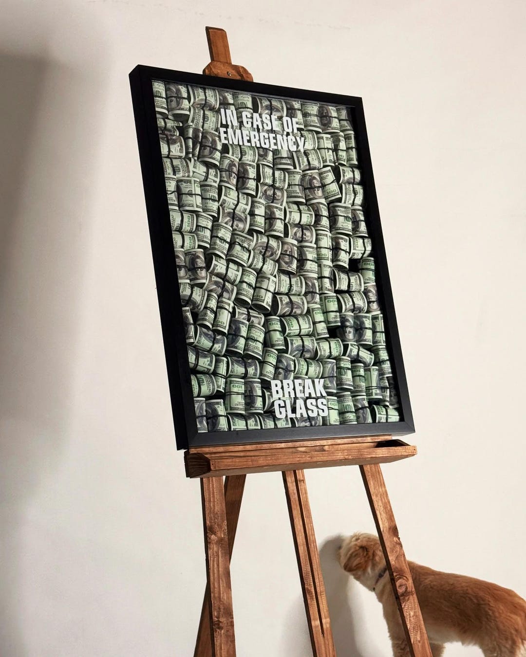 Statement Money Art – Shadow Box Frame Wall Decor, Powerful Gift for ...