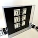 Transparent Square Frame With Stacks of Dollars. Money Art for Success ...