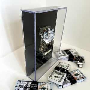 Transparent Acrylic Frame With Dollar Stack and the Wolf of Wall Street ...