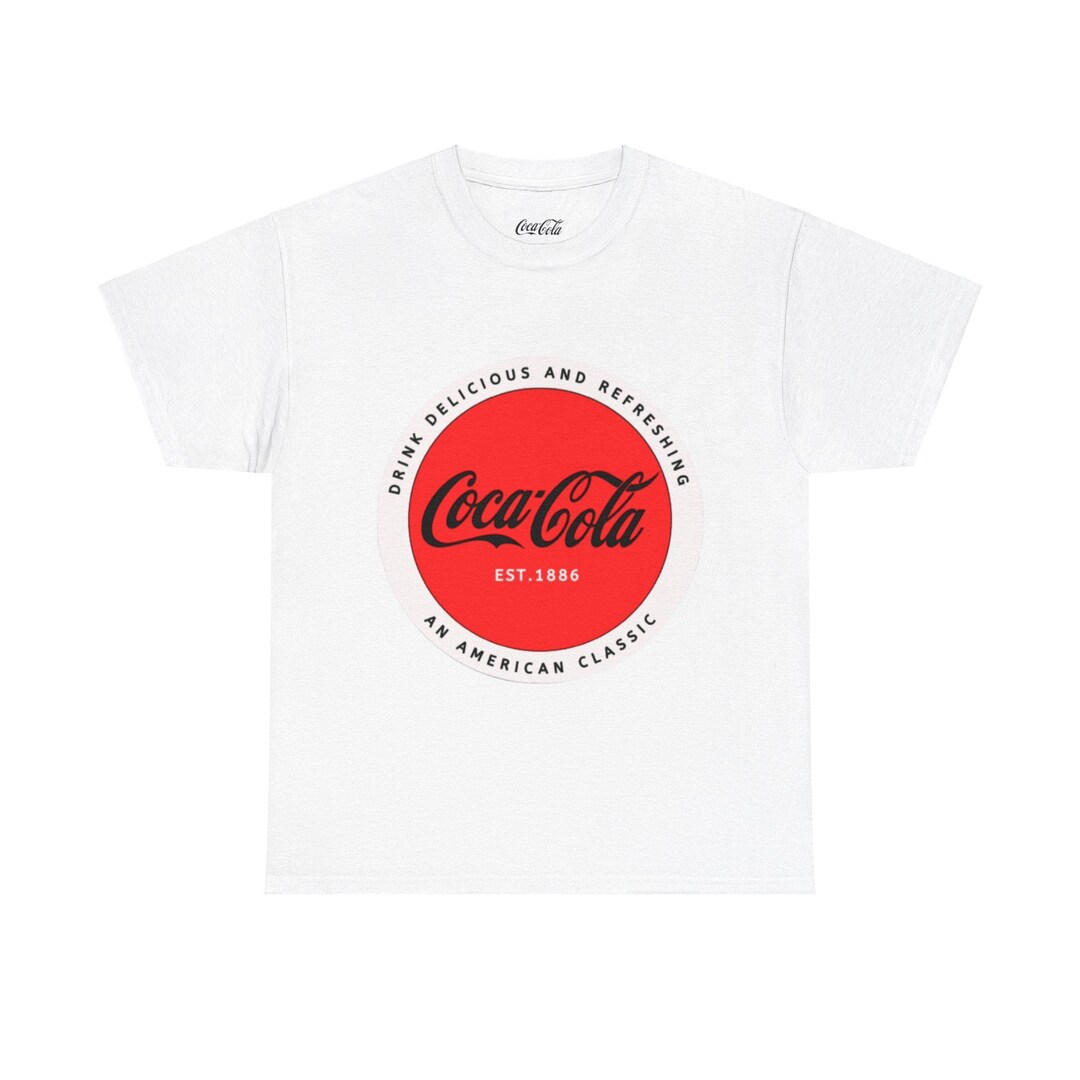 Vintage Coca Cola Logo T-shirt - Etsy