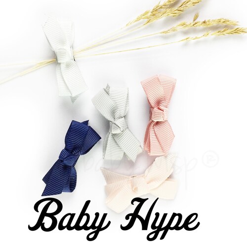 PICK 5 Baby Toddler Snap Clip Baby Bows Mini Bow Hair Clips - Etsy