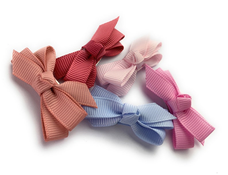 Baby Wisp® Baby Toddler Snap Clip Grosgrain Boutique Hair | Etsy