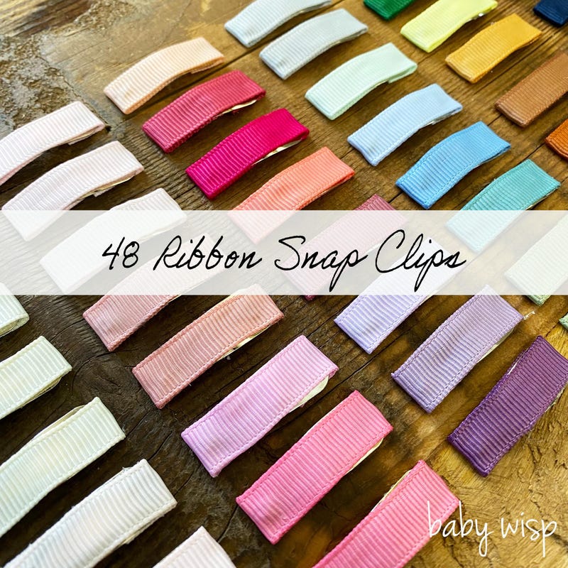 Ribbon Hair Clip - Etsy