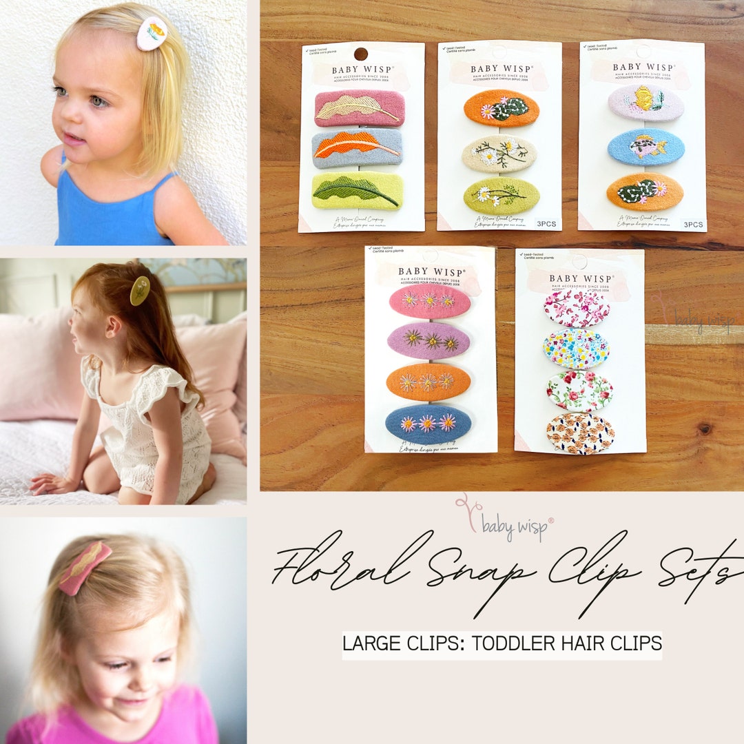 Baby wisp hair clips store