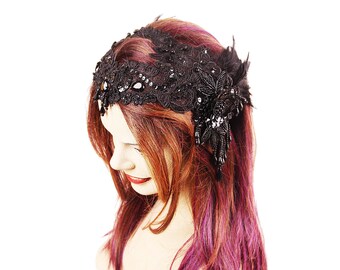 Vampire headdress | Etsy