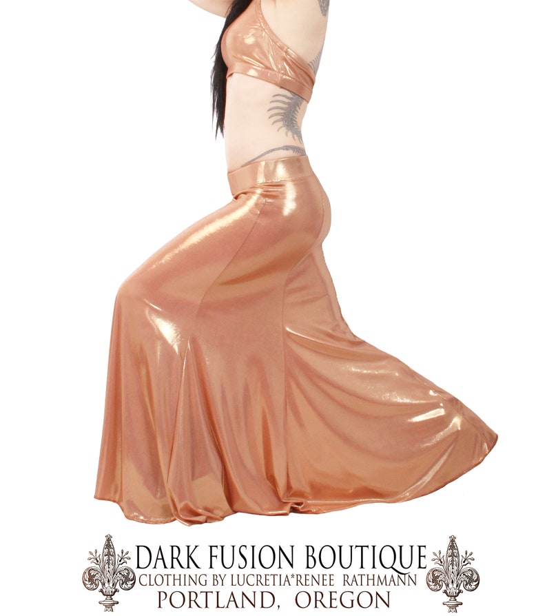 Bellydance Top, A, B, C, D or DD Cup, Shiny Peach , Contortion, Dance ...