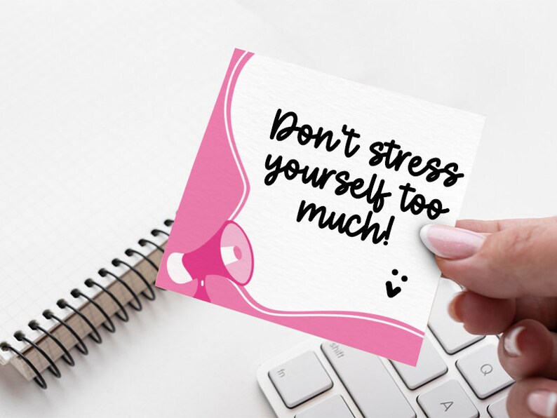 Cute Pink Digital Notepads for Planner & Bullet Journaling Printable ...