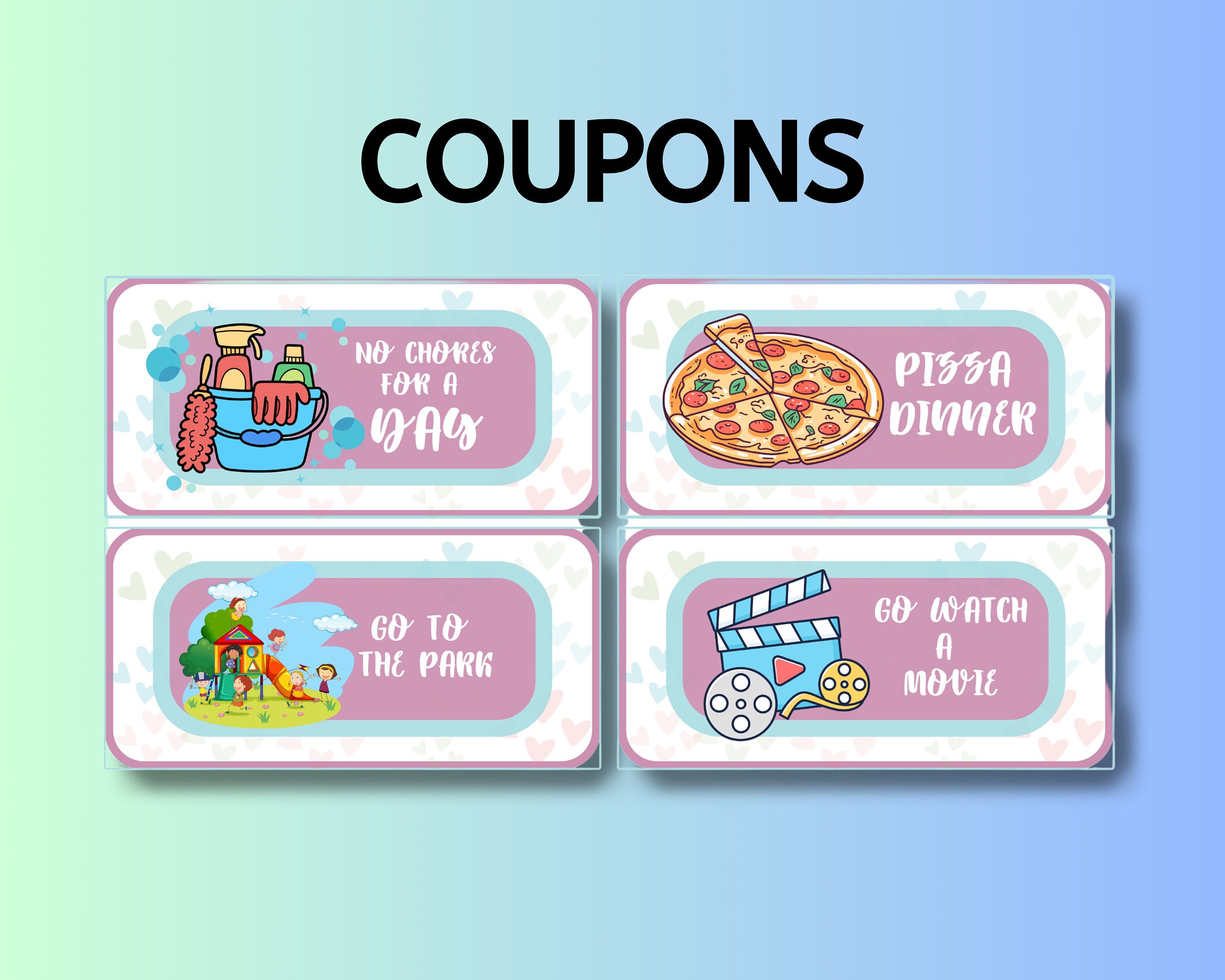 Kids Reward Chart, Reward Bucks, Reward Price List - Etsy