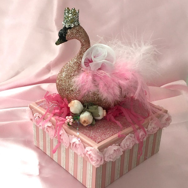 Pink Swan - Etsy