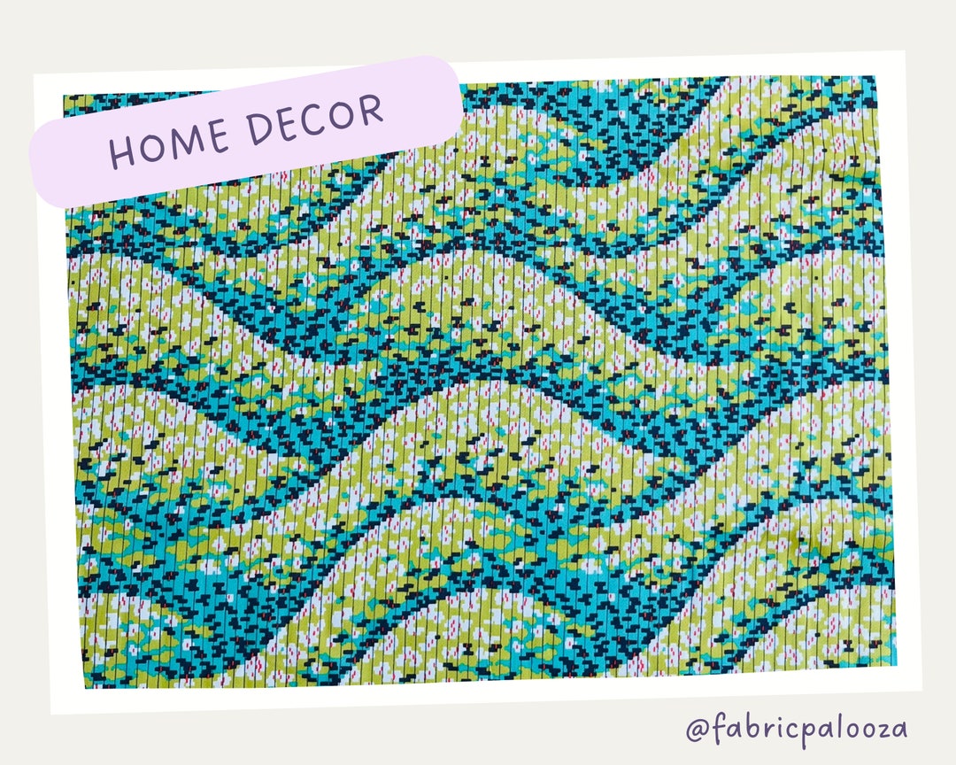 Amy Butler for Rowan/westminster Fibers, Collection Glow 100% Cotton Sateen, Pattern Geo Wave ...