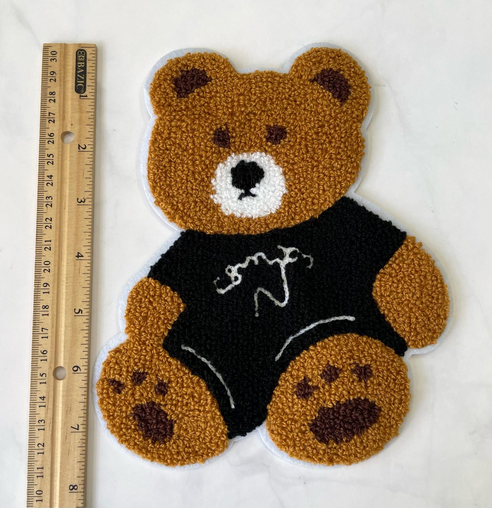 Cartoon Teddy Bear Embroidery Patch 1pc, Sew on Applique Badge, DIY ...