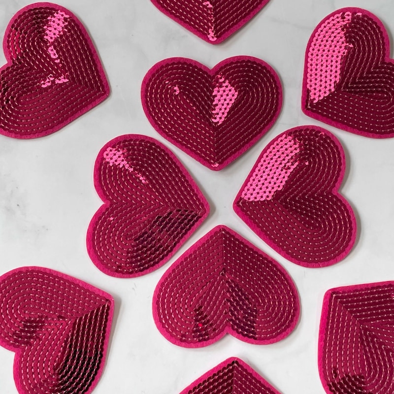 Heart Patches - Etsy