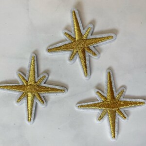 Embroidery Stars 5 Pcs, Star Patch for Applique, DIY Hair Accessory or ...