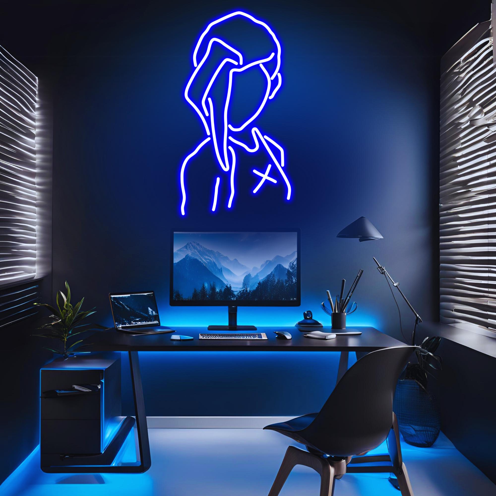 Cartoon Neon Sign, Game Room Neon LED, Anime Gifts, Personalized Gift ...