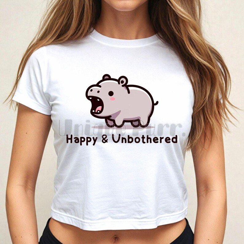 Moo Deng Hippo Clipart, Moodeng PNG SVG JPG, Moo-deng With Quote Design ...