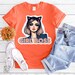 Printable Girl Boss Cat Lady Image File PNG JPG SVG Clipart Free ...
