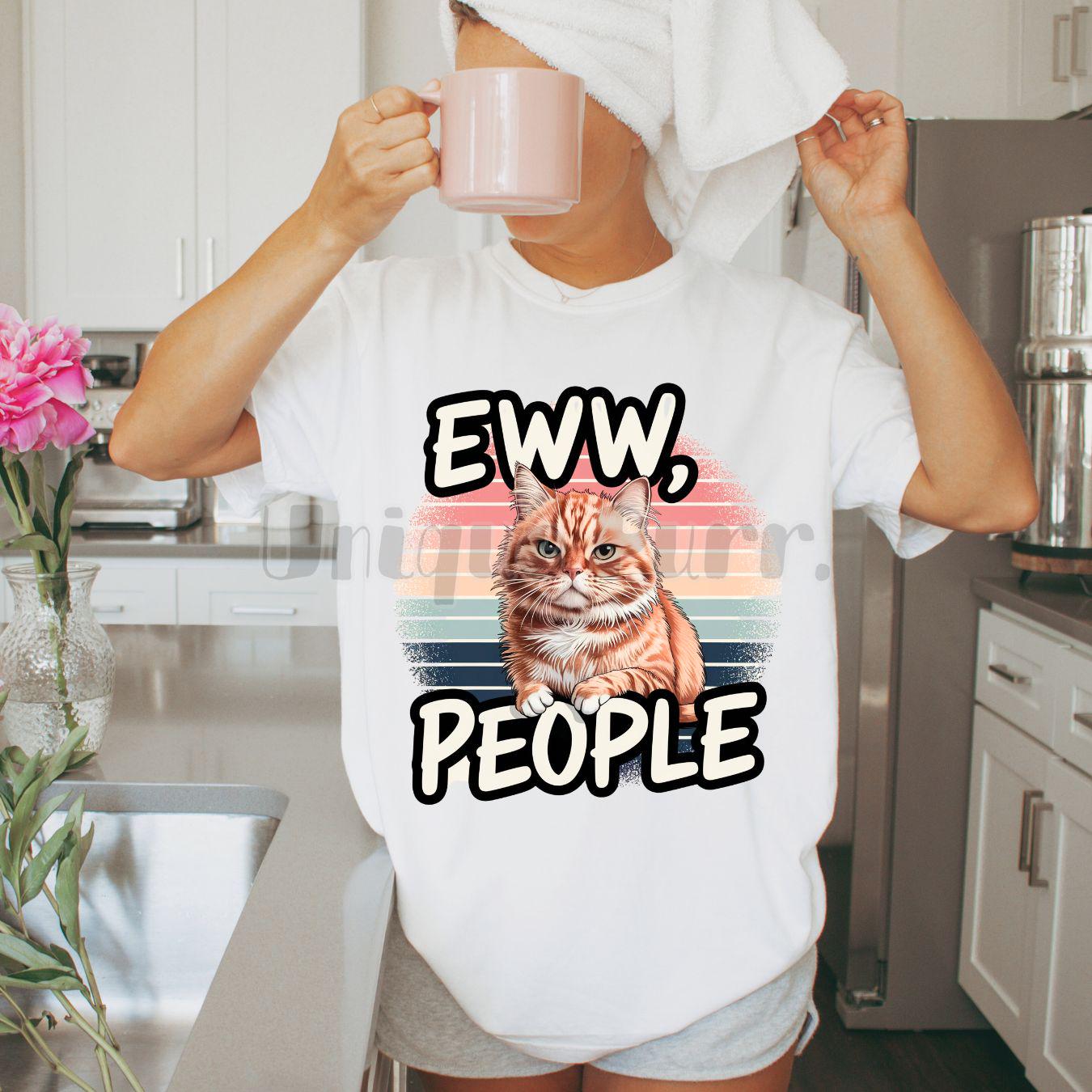 Funny Grumpy Cat Clipart PNG JPG SVG | Retro Eww People Kitty Digital ...