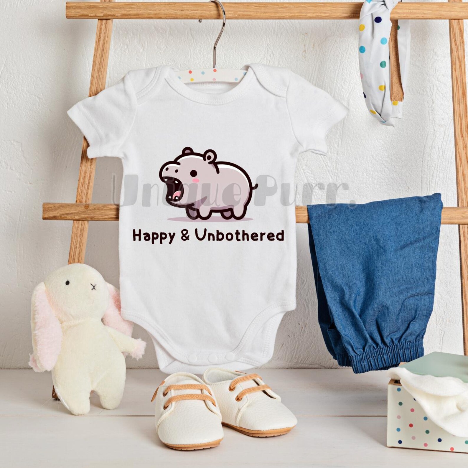 Moo Deng Hippo Clipart, Moodeng PNG SVG JPG, Moo-deng With Quote Design ...