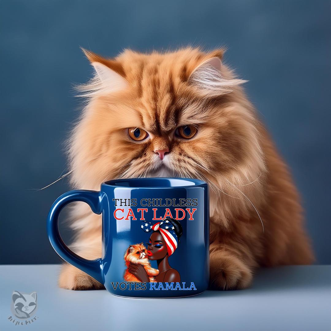 Cat Ladies for Kamala Harris PNG JPG SVG Design Election 2024 Colored ...