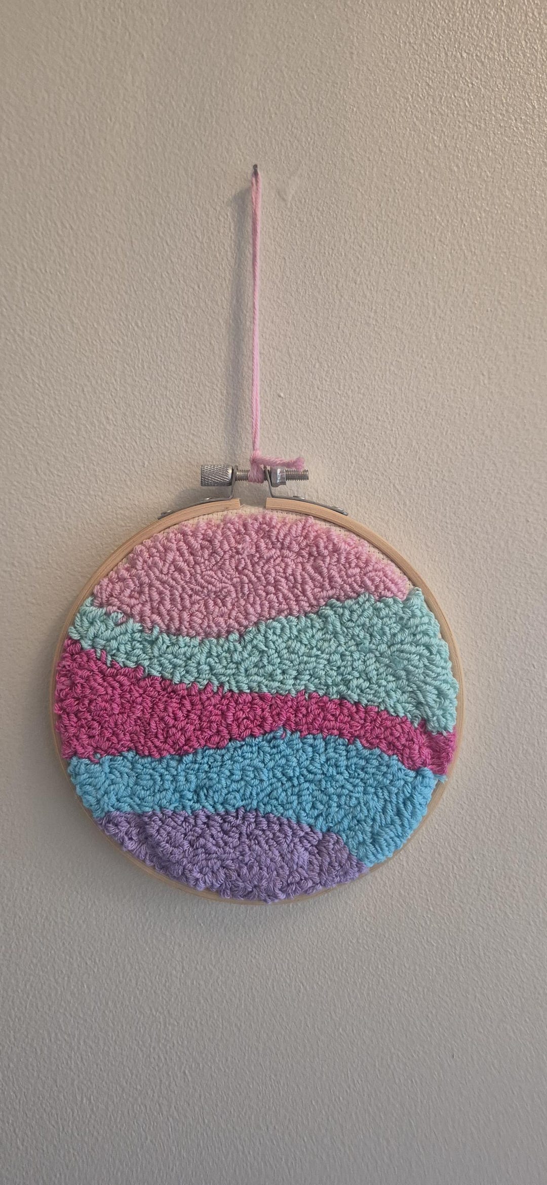 Handmade Punch Needle WALL HANGING - Etsy