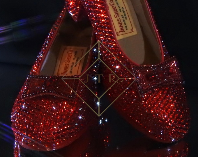 Wearable Replica Crystal Ruby Slippers Dorothy the Wizard of Oz - Etsy