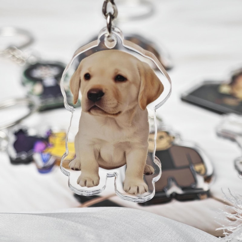 Dog Keychain - Etsy