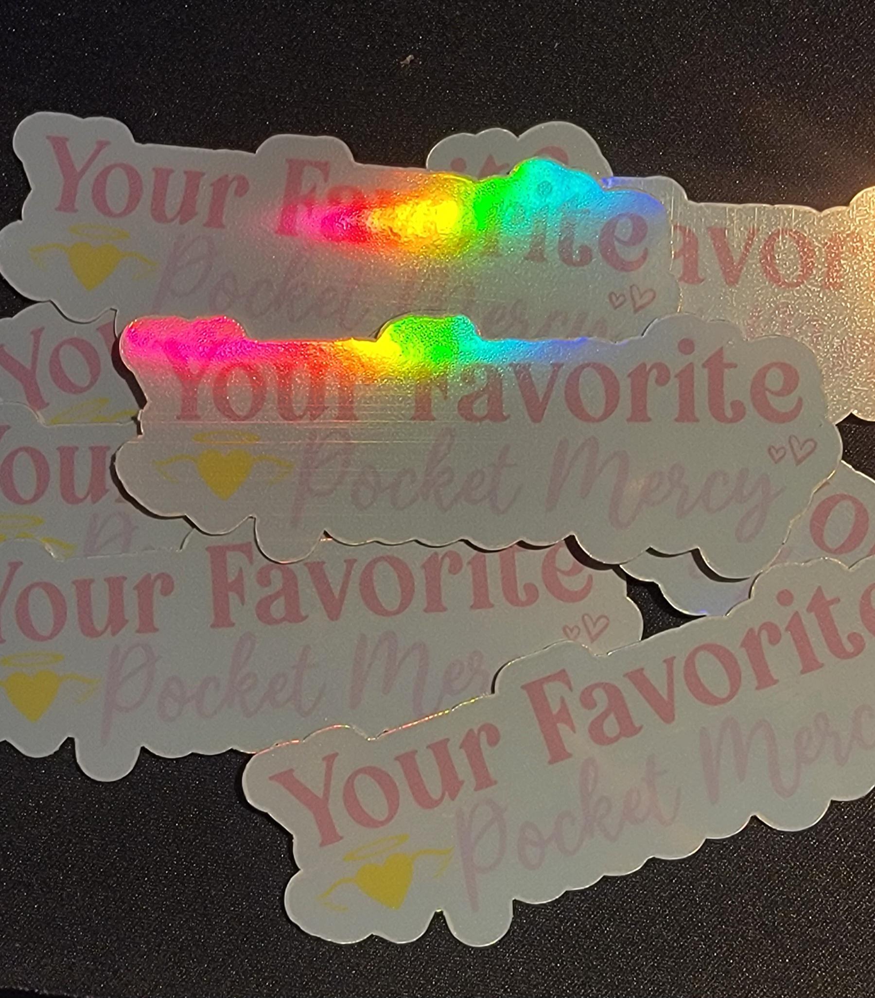 Your Favorite Pocket Mercy Overwatch Vinyl Sticker - Etsy