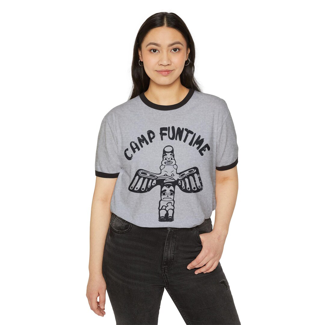 Camp Funtime Ringer Tee Blondie Inspired by Debbie Harry Kung Fu Girls ...