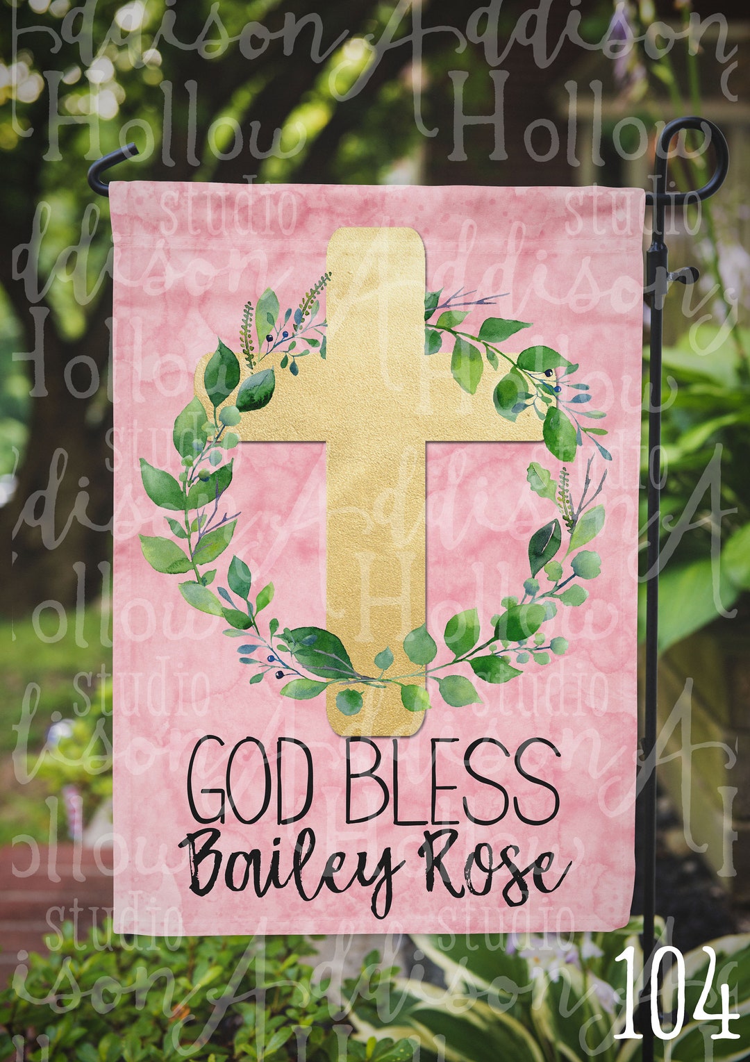 Pink Baptism Girl Personalized Sublimation Digital Design Template ...