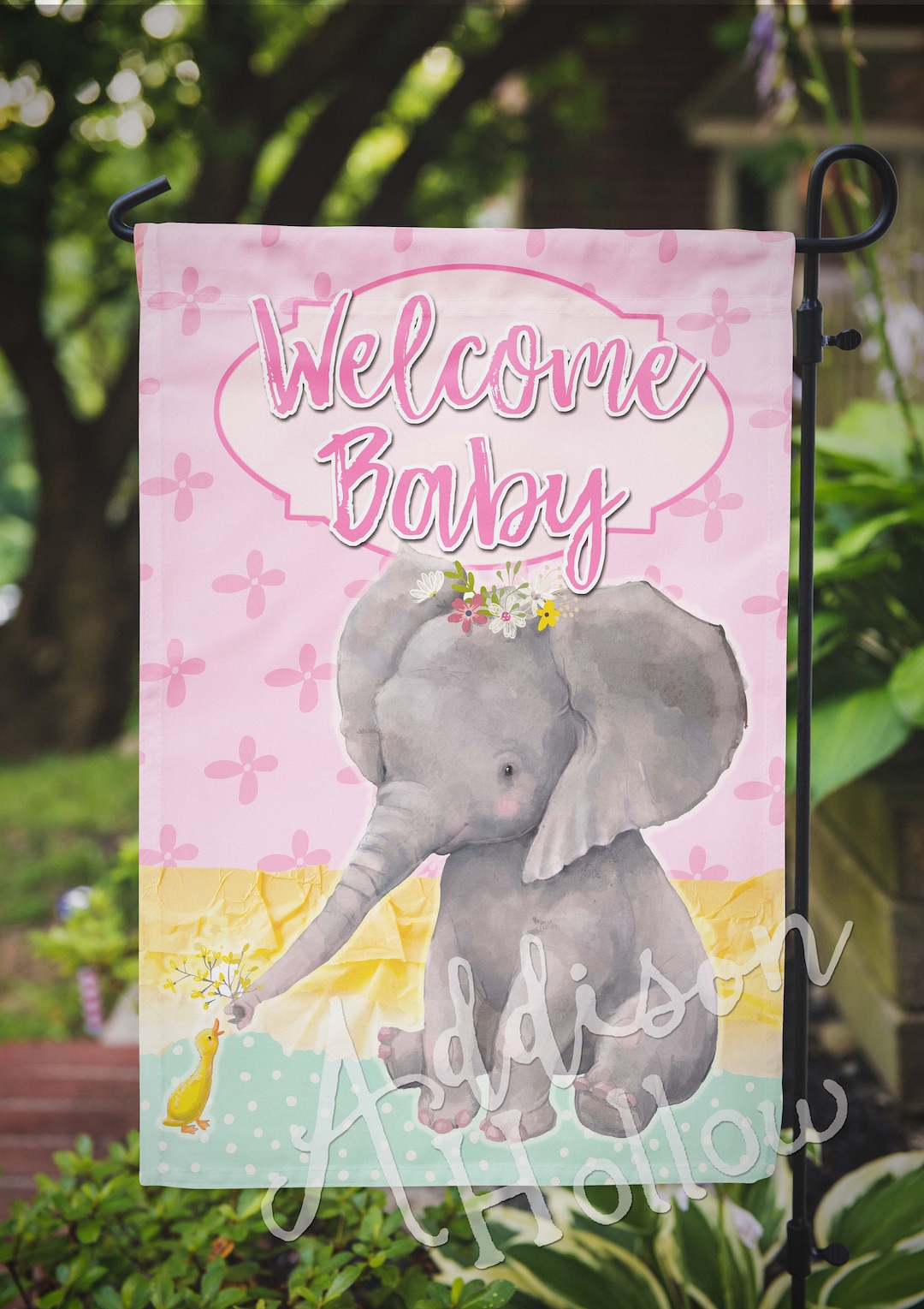 Welcome Baby Girl Newborn Sublimation Digital Design Template Instant ...