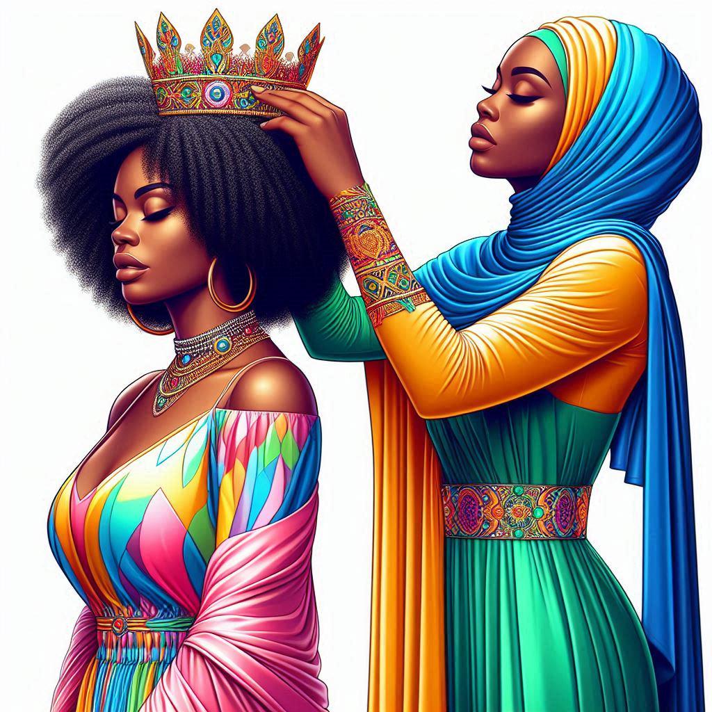 Rainbow "fix Your Sister’s Crown" PNG – Empowerment Sublimation Design ...