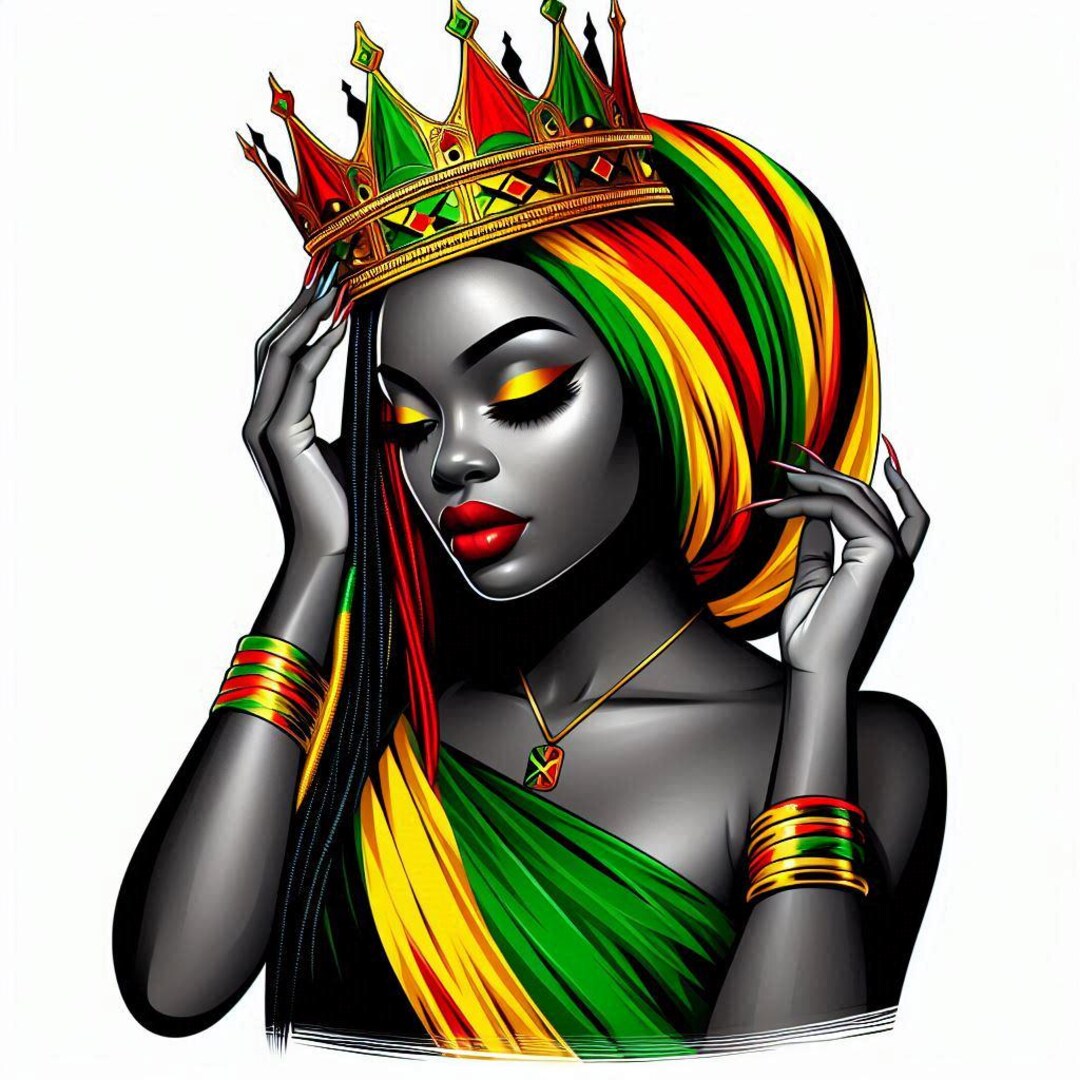 100 % Authentic Island Girl Digital Art - Etsy