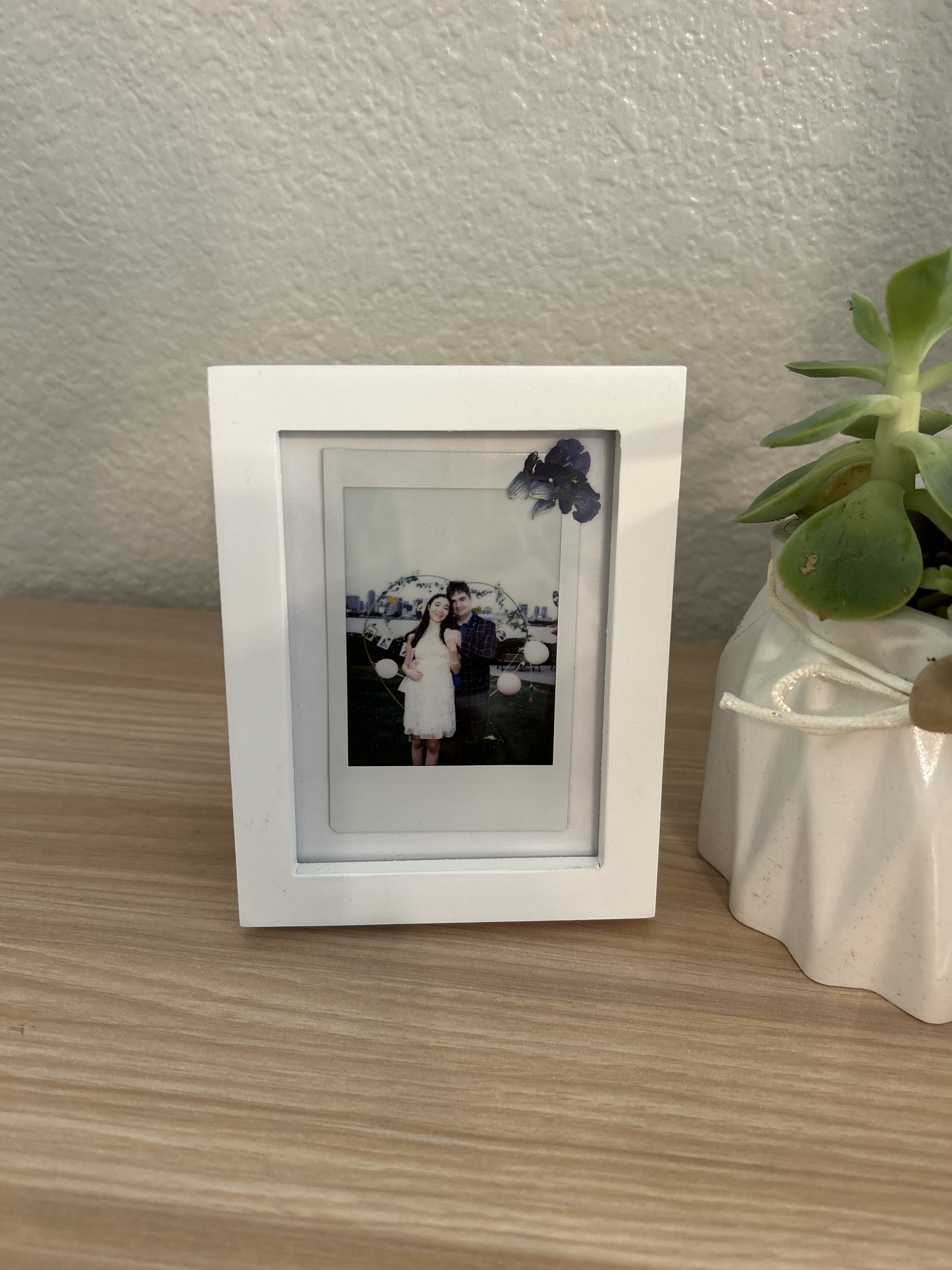 Custom Printed Polaroid in Frame Boyfriend Gift Couples Best Friend ...