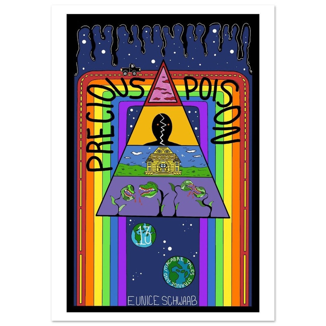 Precious Poison Book Cover Poster, Premium Matte 8 X 12 or 21 X 29.7 Cm ...