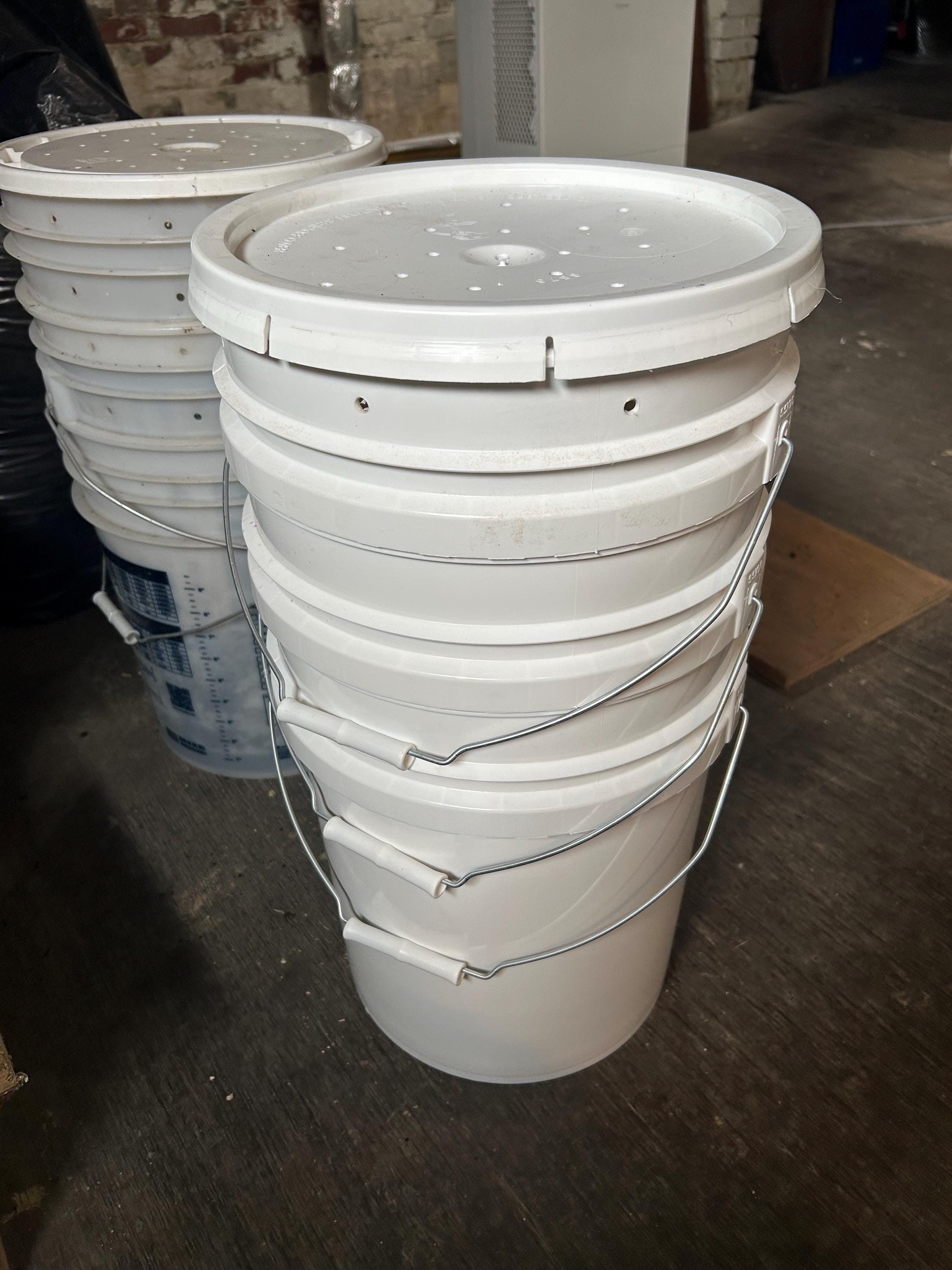 DIY 3-bucket Worm Bin Plans – Easy Composting System – Digital Download ...