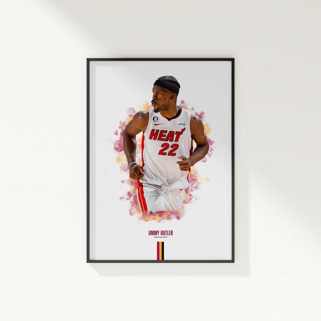 Jimmy Butler Poster, NBA Poster, Basketball Poster, Sports Poster ...