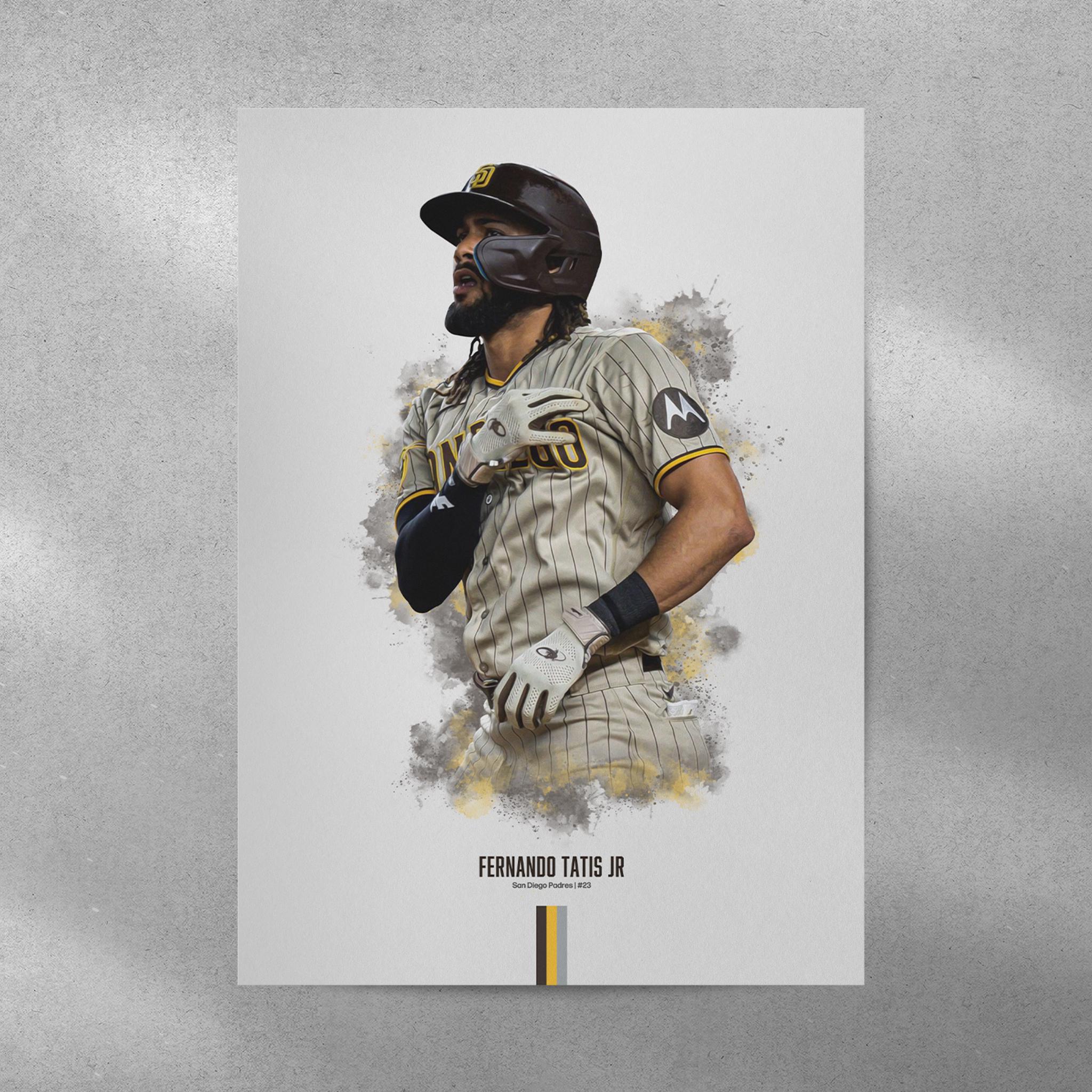 Fernando Tatis Jr Poster, Baseball Poster, MLB Poster, Sports Poster ...