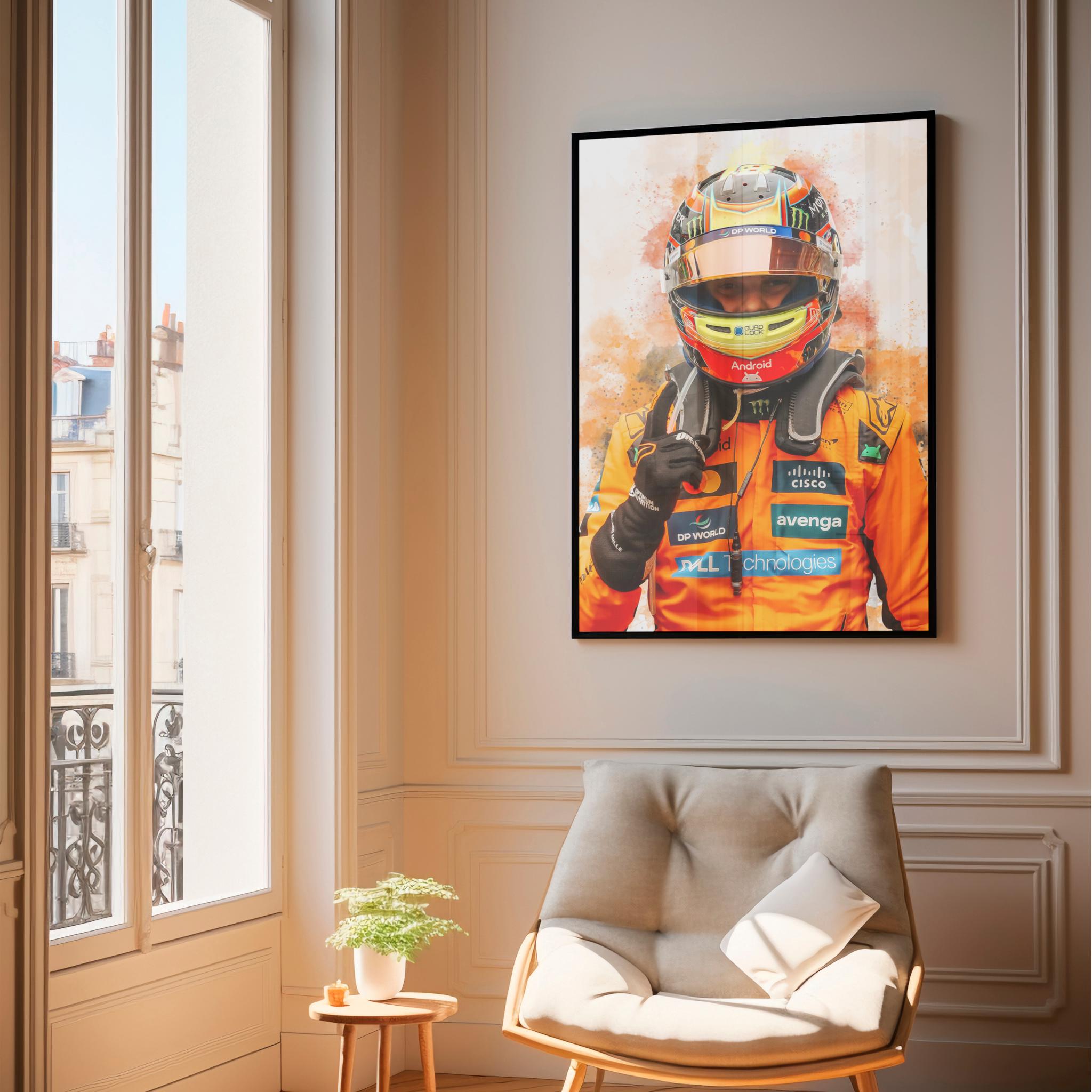 Oscar Piastri Poster, Formula 1 Poster, Car Poster, Sports Poster ...