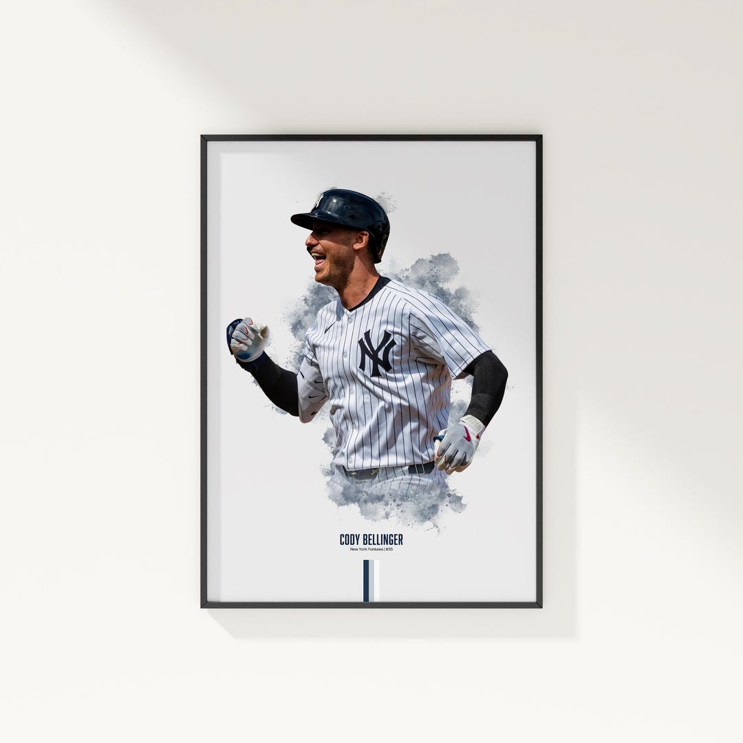 Cody Bellinger Poster, Baseball Poster, MLB Poster, Sports Poster, New ...